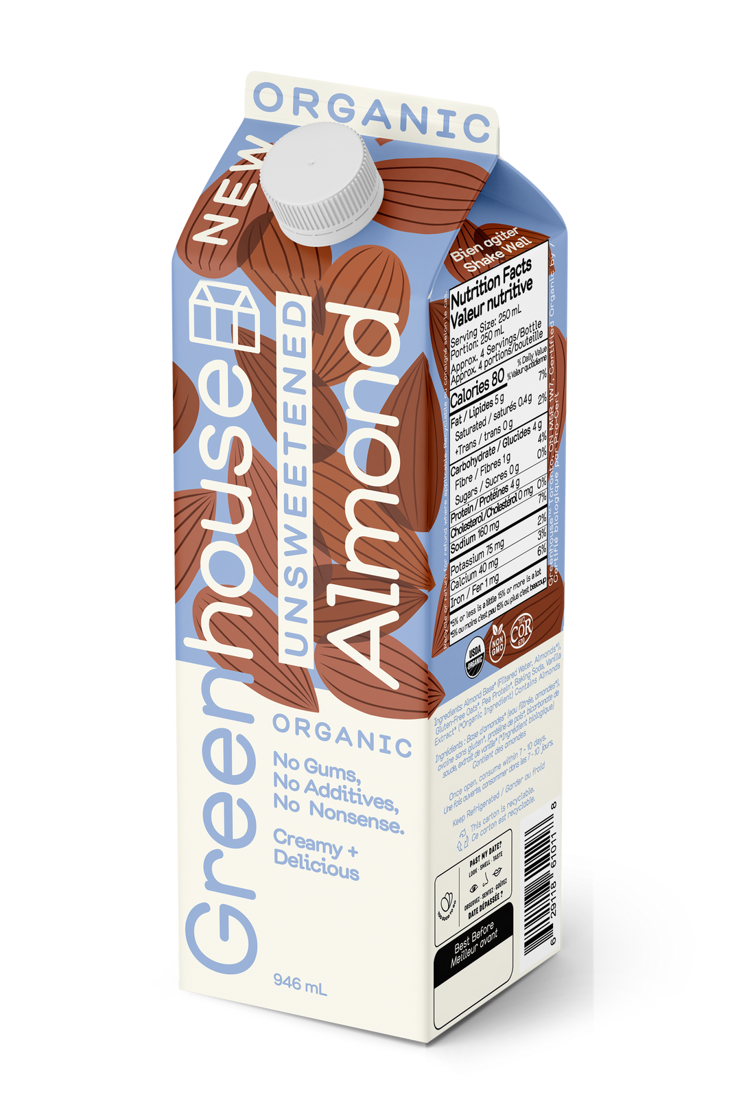 Unsweetened Almondmilk – Greenhouse