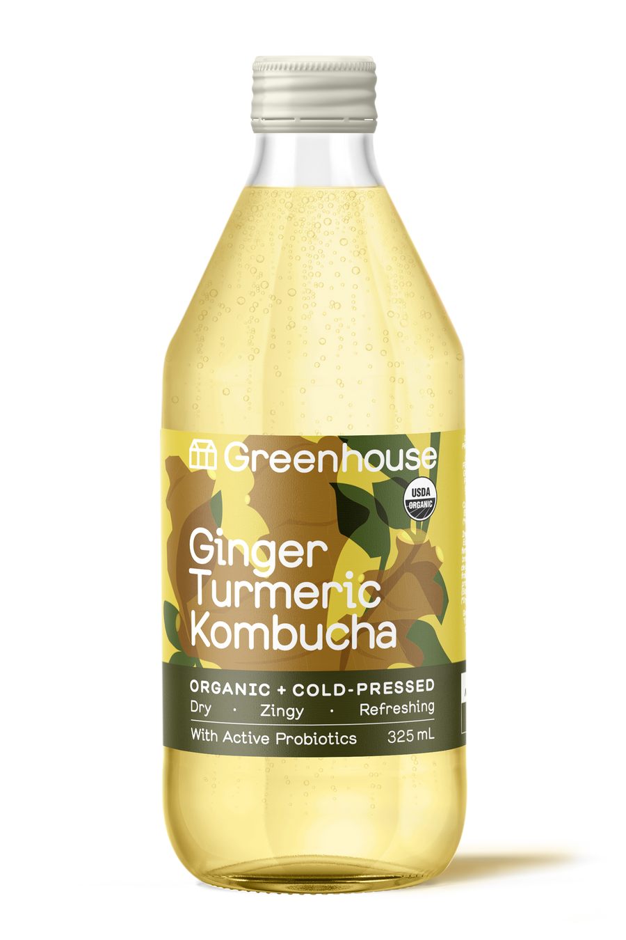 Ginger Turmeric Kombucha – Greenhouse