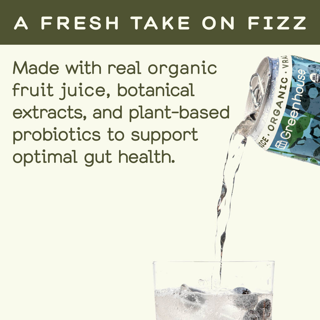Real Blueberry Sparkling Water – Greenhouse