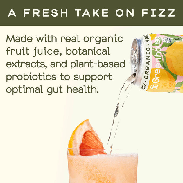 Real Grapefruit Sparkling Water – Greenhouse