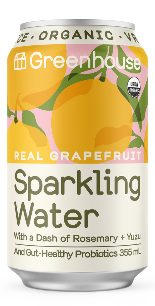 Real Grapefruit Sparkling Water – Greenhouse