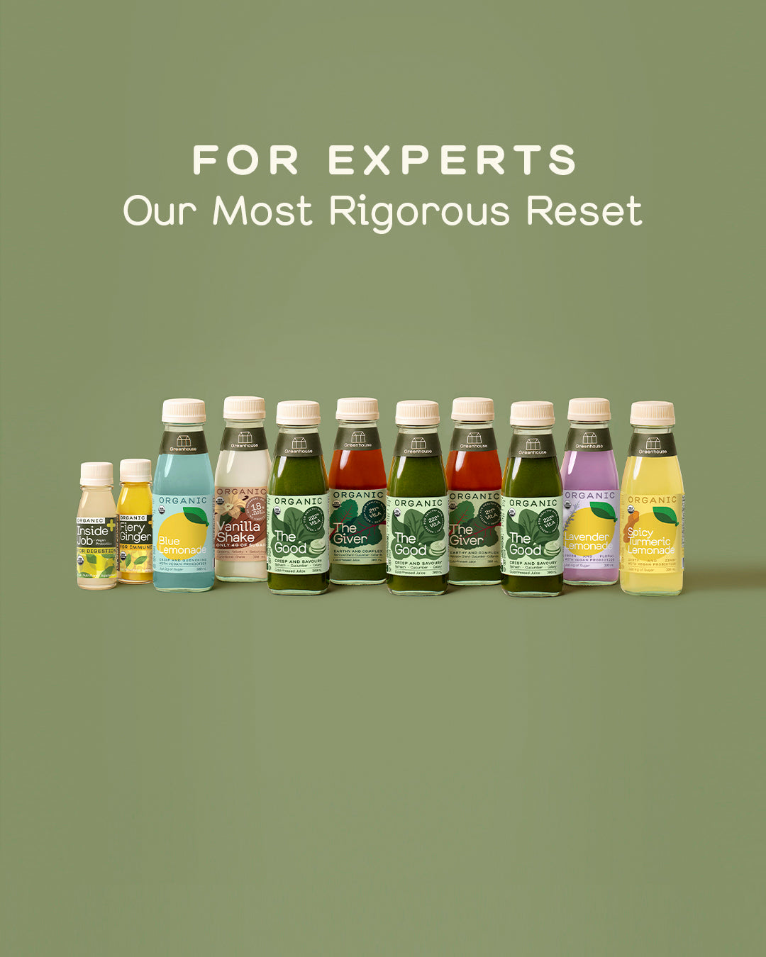 Green Cleanse | Organic, Cold-Pressed | Greenhouse